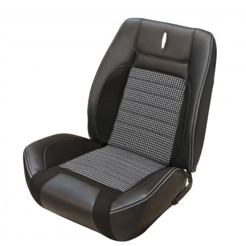 TMI 1968 Camaro Seats, Pro-Series Sport R Deluxe Houndstooth, Pair ...