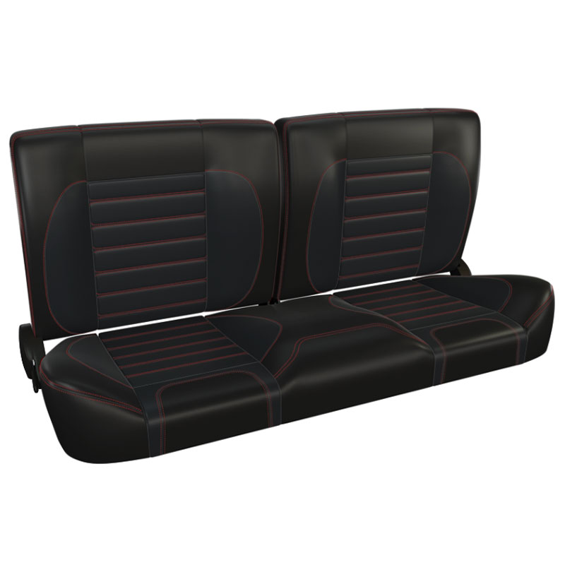 TMI Sport R Pro-Split Front Bench Seat Custom Colors 60" Wide: Classic ...