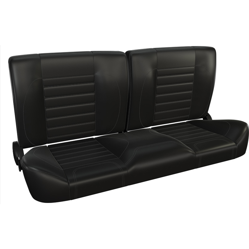 Pro-Series Universal SPORT Split Back Bench Seat, 55"-Black/Black ...