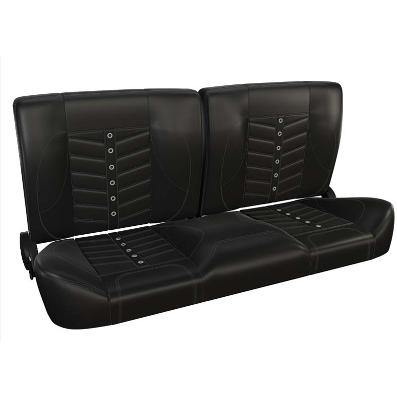 Pro-Series Universal SPORT-VXR Split Back Bench Seat, 55"-Black/Black ...
